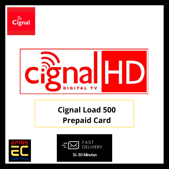 Cignal Load 500 Prepaid Card | Lazada PH