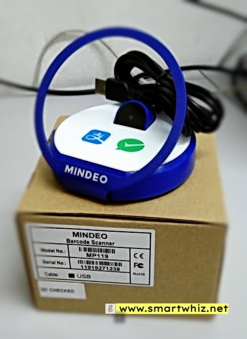 MINDEO 2D Barcode & QR code Scanner | Lazada