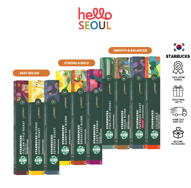 Starbucks Capsules Coffee Nespresso Compatible x 10EA 1Box | Lazada PH