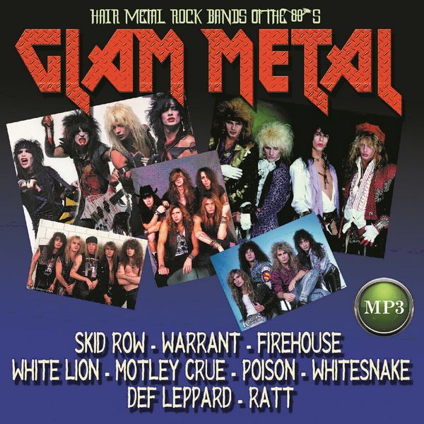 GLAM METAL VOLUME 1 MP3 music CD for PCCDROM and compatibles (not ...