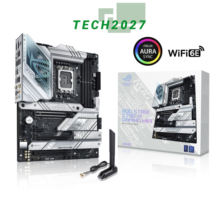 ASUS ROG Strix Z790-A Gaming WiFi DDR5 LGA 1700(Intel® 12th Gen) ATX ...