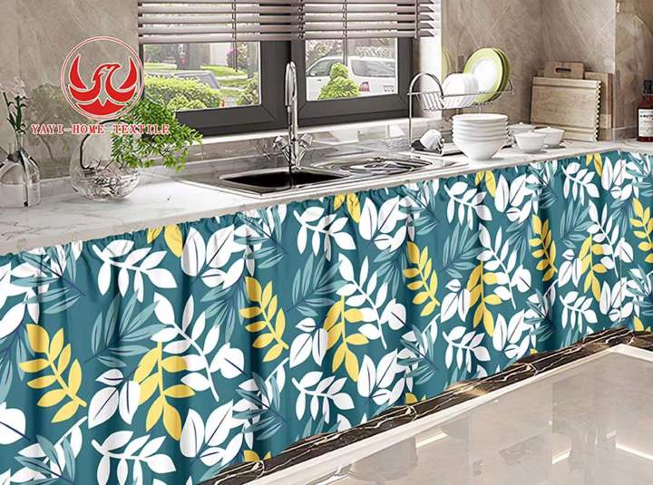 curtain pang Lababo 1 piece only size 150cm*65cm PVC material | Lazada PH