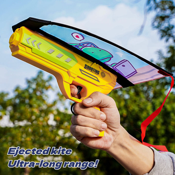 Catapult Launch Aircraft Gun Outdoor Kite Launcher Long Distance Flight ...