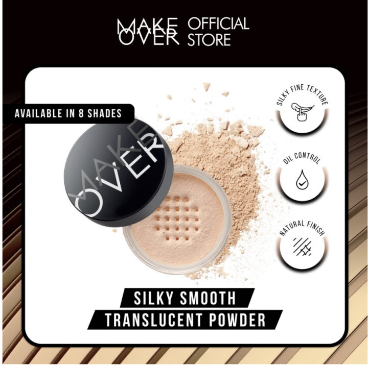 Make Over Silky Smooth Translucent Powder | Lazada Indonesia
