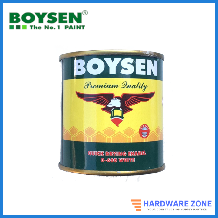 Boysen Quick Dry Enamel White (1/4L) | Lazada PH