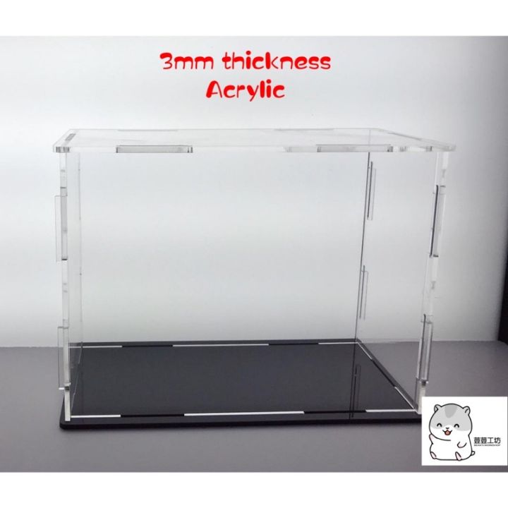 Acrylic Display Box (can customised) (10-25cm height) | Lazada