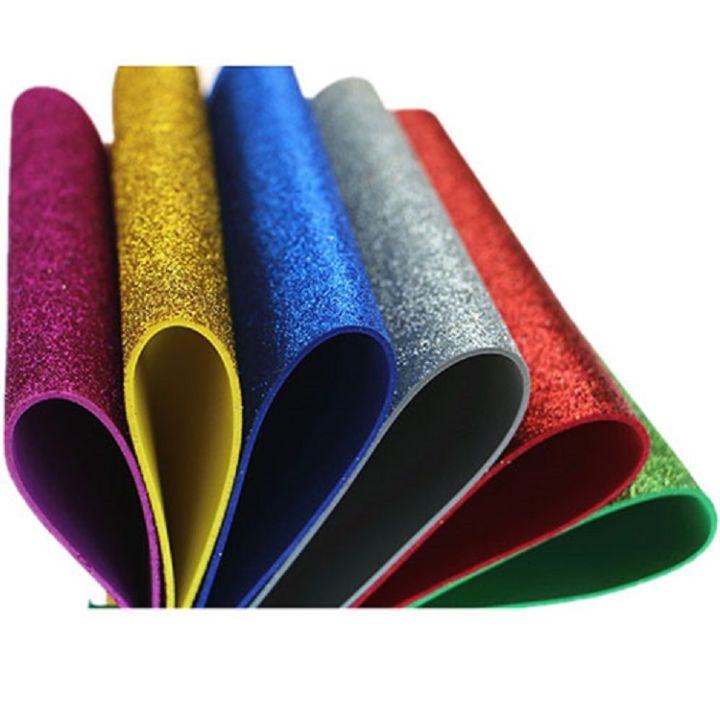 Glitter EVA Foam | 20x30cm | Glitter Sponge Foam | DIY Arts & Craft ...