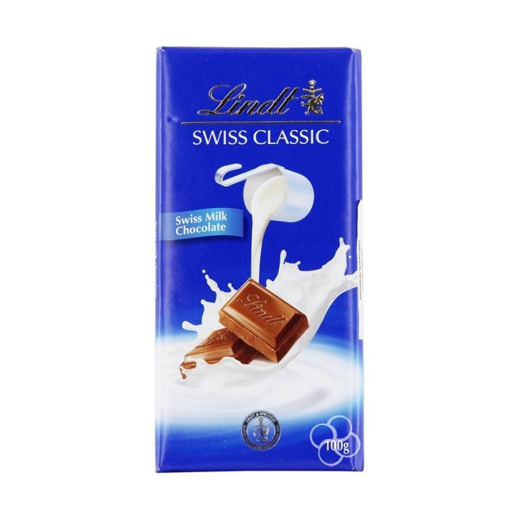 Lindt Swiss Classic Milk Chocolate Bar 100g | Lazada PH