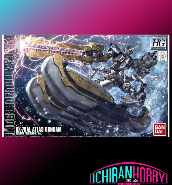 (READY STOCK)BANDAI HG 1/144 RX-78AL GUNDAM ATLAS (GUNDAM THUNDERBOLT VER.) | Lazada