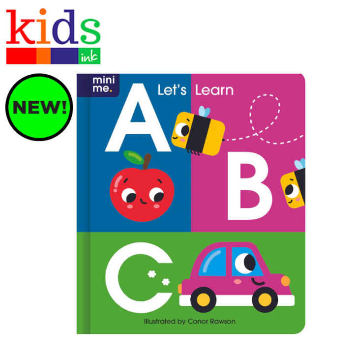 Mini Me - Cased Board Book - Let's Learn ABC - Kids Ink | Lazada PH