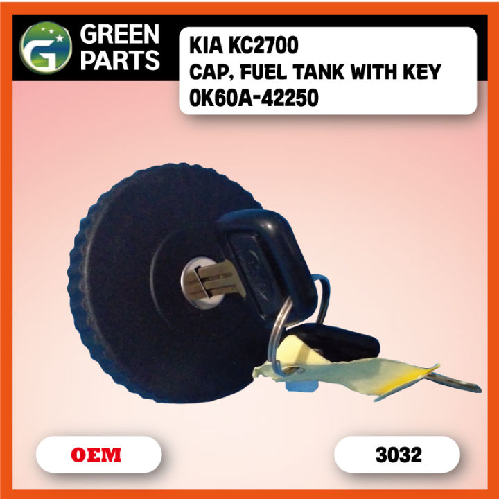 CAP, FUEL TANK WITH KEY FOR KIA KC2700 (ORIGINAL) /0K60A-42250 | Lazada PH