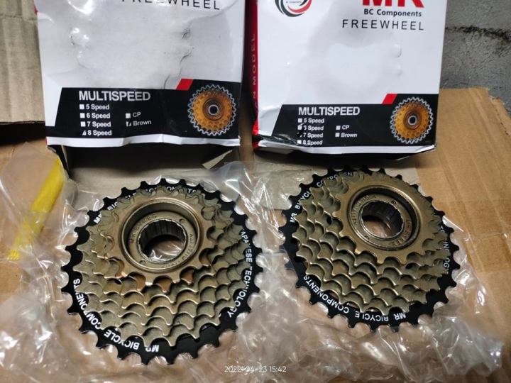 Sprocket/Freewheel/Cogs MR/Neppon 6, 7, 8 Speed Thread Type | Lazada PH