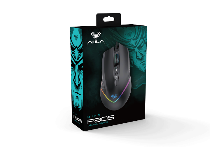 Kedem | AULA F805 Wired Optical Mouse w/7 keys | Lazada PH