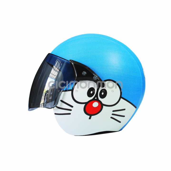 Helm Anak Model SUPER Standart Halfface Karakter Doraemon | Lazada ...