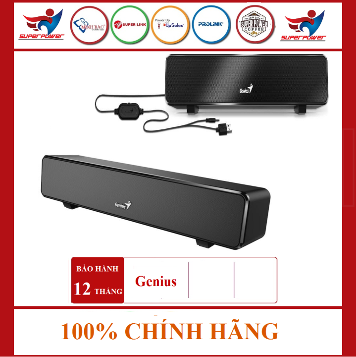 Loa máy tính Genius Soundbar 100 - Hàng Chính Hãng | Lazada.vn