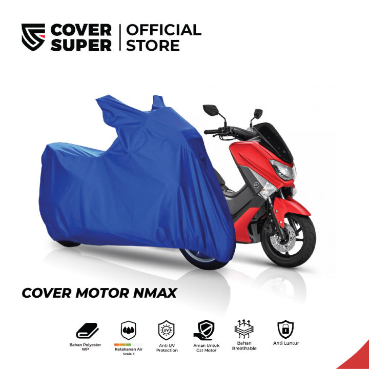 Cover Motor Ukuran Nmax Biru Tua - CoverSuper | Lazada Indonesia