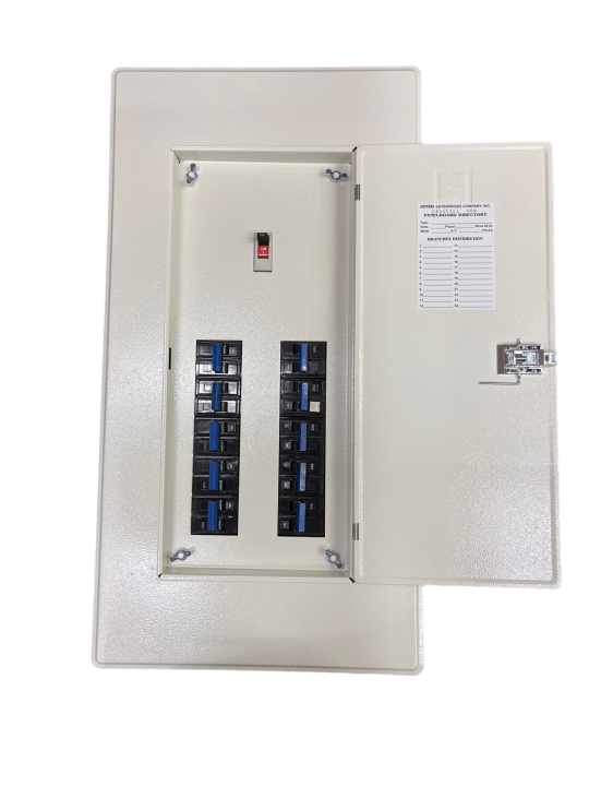 Panel Board with 150A 2Pole Main 250SPS and 10 Branches 2Pole (Taiyou ...