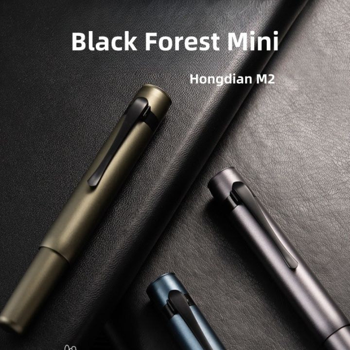 Hongdian M2 Fountain Pen Short Steel Male and Female Portable Pen High ...