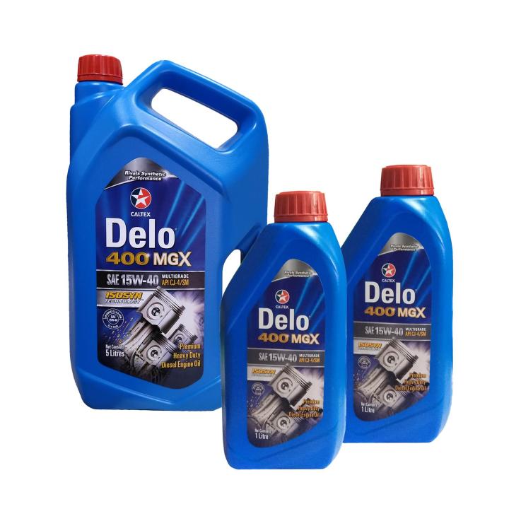 Caltex Delo® 400 MGX Multigrade SAE 15W-40 High Speed Engine Oil 7 ...