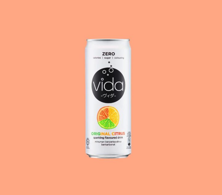 VIDA ORIGINAL CITRUS SPARKLING DRINK 325ml (Allonge Marketing) | Lazada