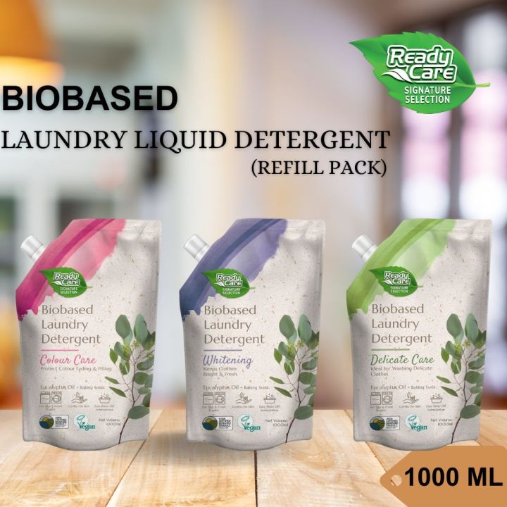 Bio-based Readycare Signature Selection Baking Soda Laundry Liquid Detergent 1 Liters - Refill ...