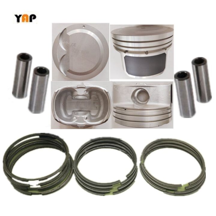 +0.50 G4FA G4FAL Piston&Piston Ring Set Fit For HYUNDAI I20 I30 KIA RIO ...