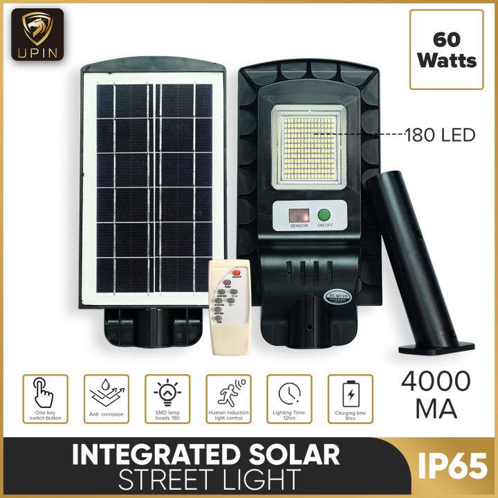 ( UP19-60W/100W/200W/300W/400W/500W ) Outdoor Solar LED Street Light sensor wall light induction ...