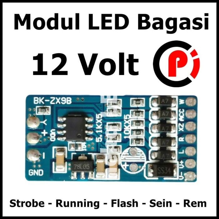 Modul LED Bagasi RGB 12 Volt Tail Module LED Controller | Lazada Indonesia