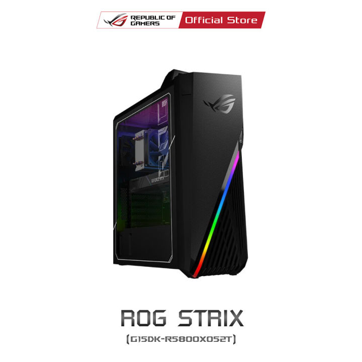 ASUS DESKTOP ROG Strix G15DK-R5800X052T, Ryzen 7 5800X , 16GB (8GBx2 ...