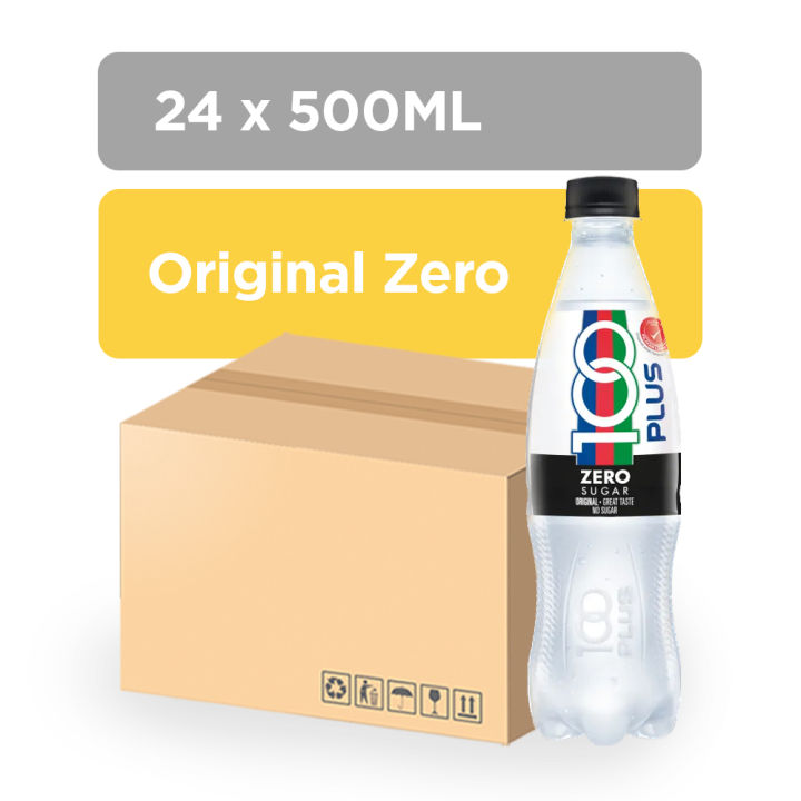 100PLUS Original Zero 500ML x 24 | Lazada