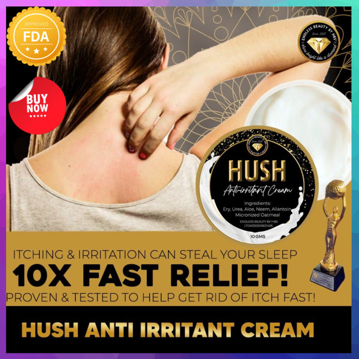 Endless Beauty by HBS Hush Cream Anti Itch Cream Anti-Fungal Cure and ...