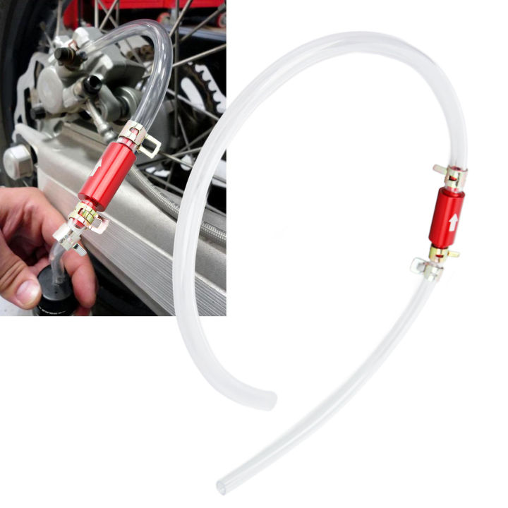 Brake Bleeder Hose sturdy One Way Check Valve Tube Bleeding Tool Kit ...