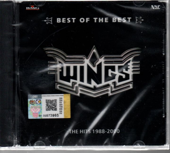 CD Wings Best Of The Best : The Hits 1988-2000 (16 Lagu-Lagu / NSR-8428 ...