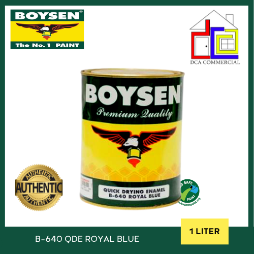 BOYSEN QDE ROYAL BLUE 1GALLON/ 1LITER/ ¼LITER | Lazada PH