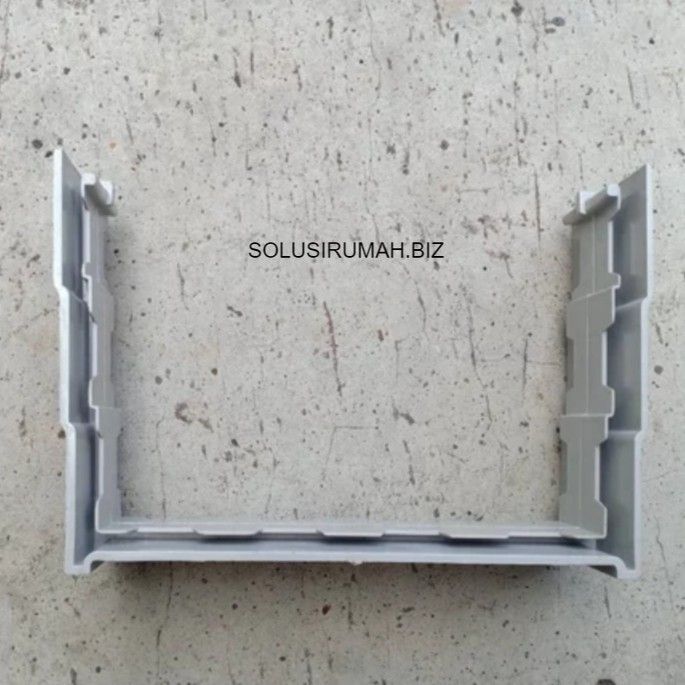 Sambungan talang kotak 8 inch / Sok talang kotak pvc /sambungan talang ...