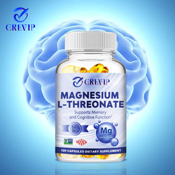 MAGNESIUM L-THREONATE – High Absorption Supplement – Bioavailable Form ...