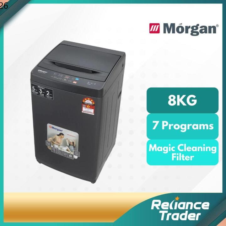 ☚Morgan 8KG Fully Auto Washing Machine MWM-TANZANITE 8TL♒ | Lazada