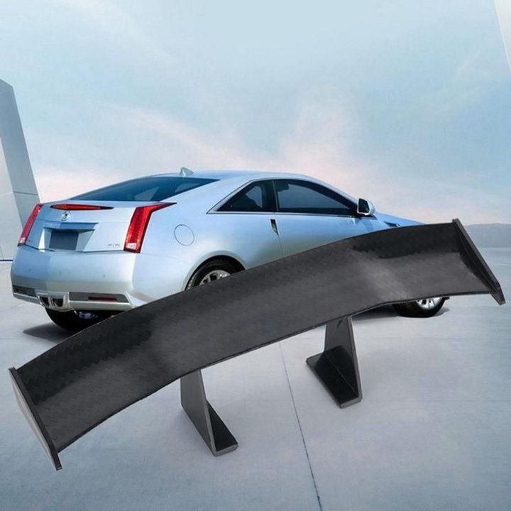 SENSET Adhesive Installation ABS Mini Spoiler Car Tail Decoration Rear ...