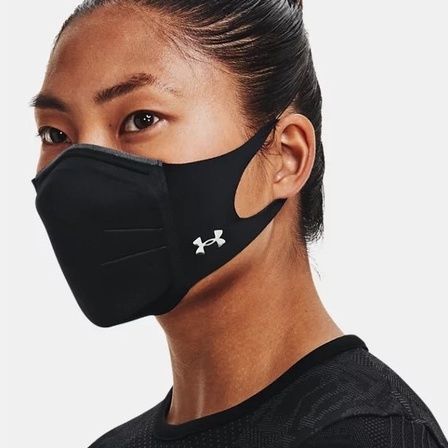 พร้อมส่ง+แถมฟรีสายคล้องแมส รุ่นใหม่ล่าสุด สีดำเดิม Under Armour UA ...