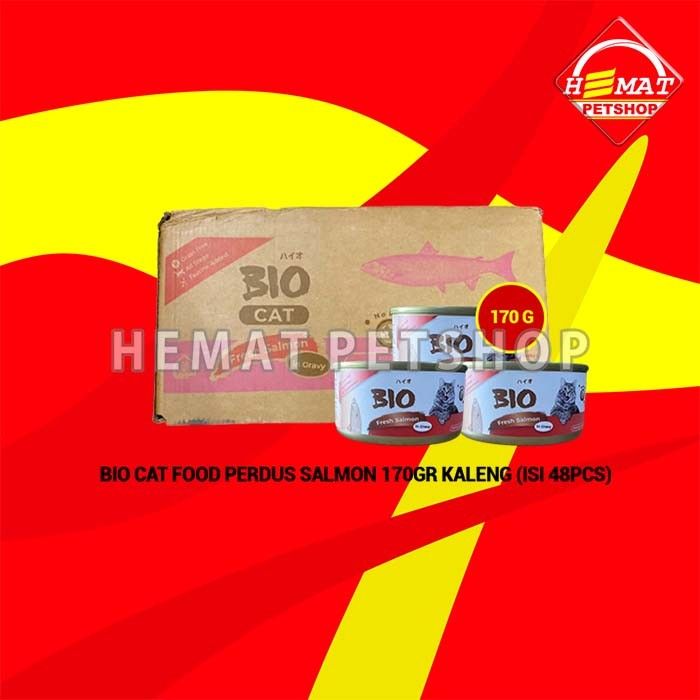 Makanan Basah Kucing Bio Cat Kaleng Cat WetFood 170gr Grosir Dus 48pcs ...
