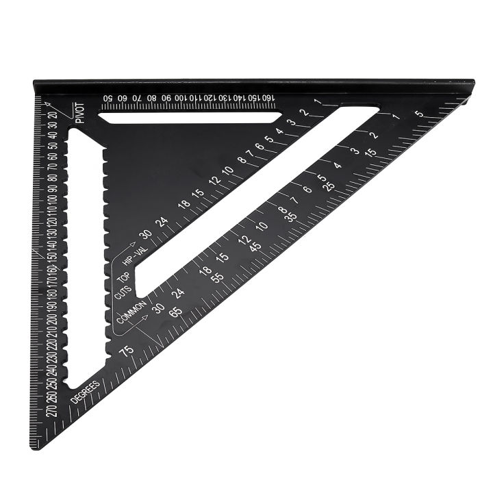 (Black / Inch) 12 Inch Right Angle Scriber Angle Protractor Speed ...