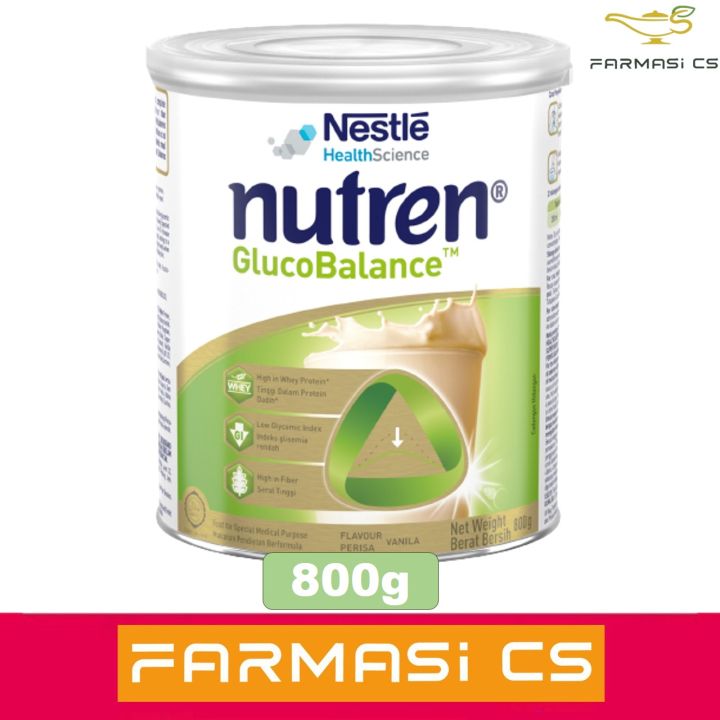 Nestle Nutren GlucoBalance 800g EXP:03/2026 [ Untuk Diabetik , Diabetic ...