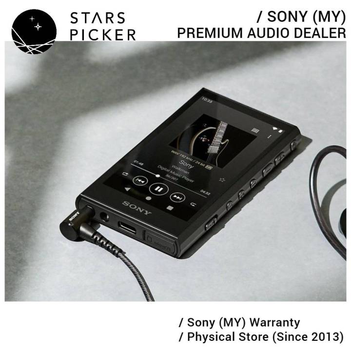 Sony NW-A306 Hi-Res Portable Digital Audio Player DAP Bluetooth LDAC ...
