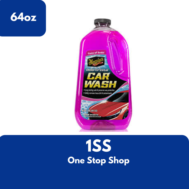 Meguiars Deep Crystal Car Wash, 64oz | Lazada PH