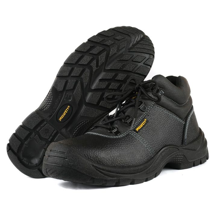 JX 069 Men's Steel Toe Cap Work Safety Shoes Men Outdoor Anti-slip ...