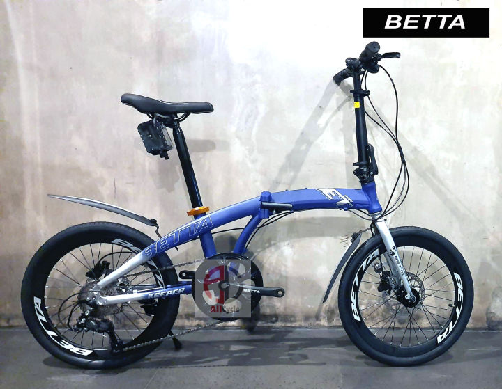BETTA FRY 20-INCH FOLDING BIKE Bicycle Blue Original Legit Authentic ...