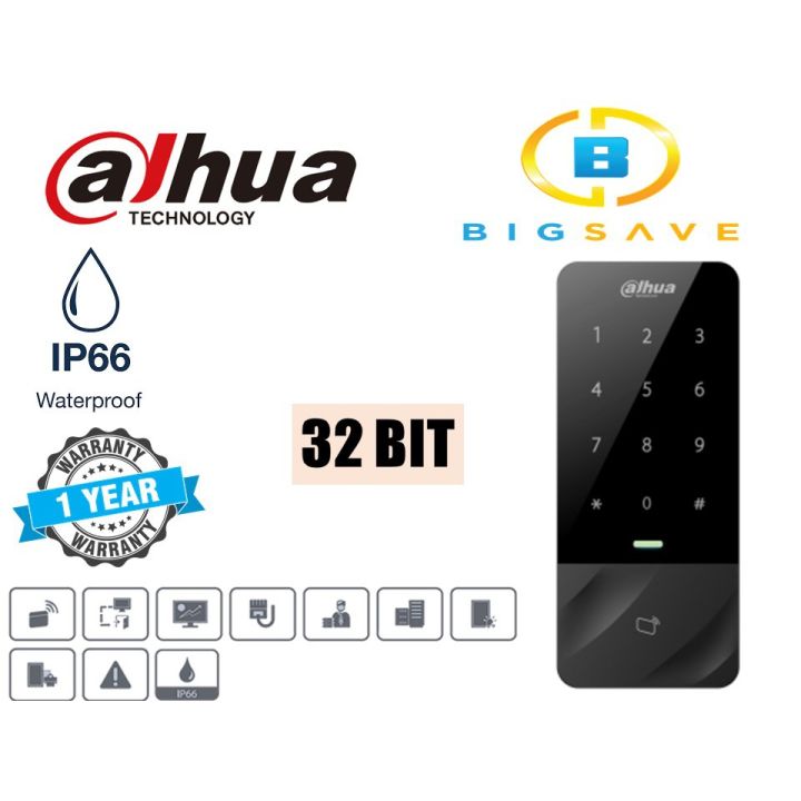 DAHUA ASI1201E-D RFID STANDALONE ACCESS CONTROLLER | Lazada