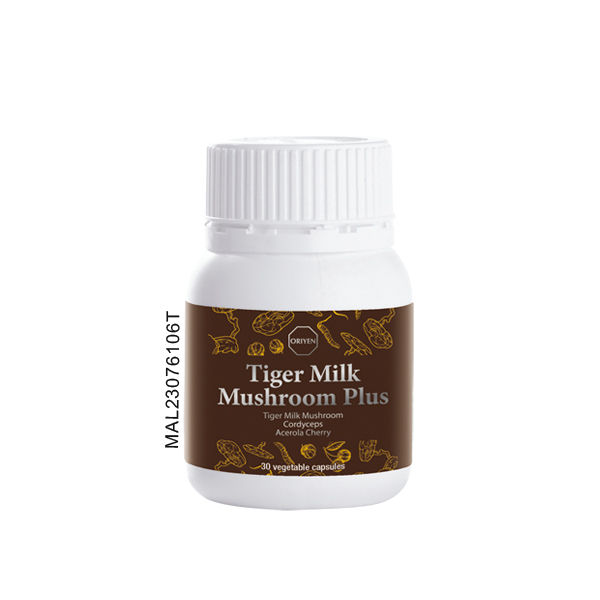 COSWAY Oriyen Tiger Milk Mushroom Plus (capsules to relieves cough ...