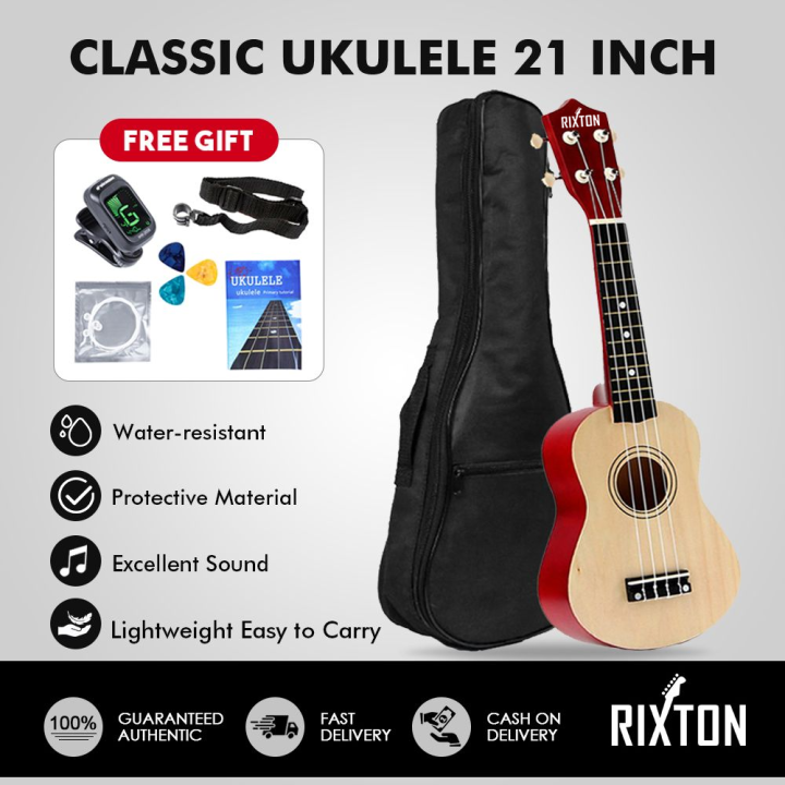【FAST Delivery】Ukelele Small Guitar Ukulele Concert 21 Inch Hand Made ...