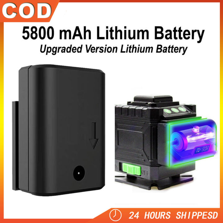 12/16 Line 4D laser level for Construction laser level battery 5800mAh ...